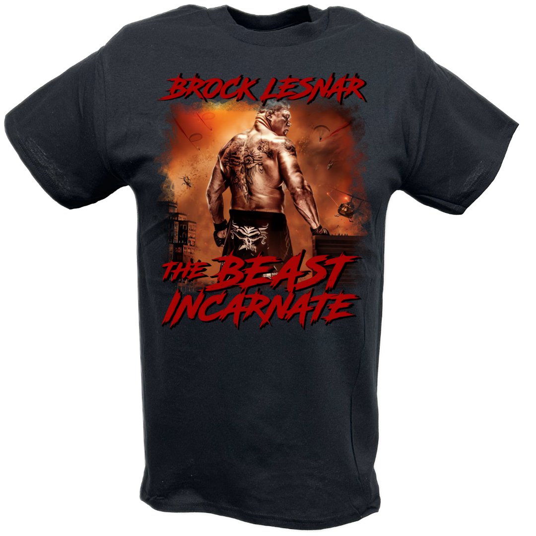 Brock Lesnar The Beast Incarnate Apocalypse T-shirt – Extreme Wrestling ...