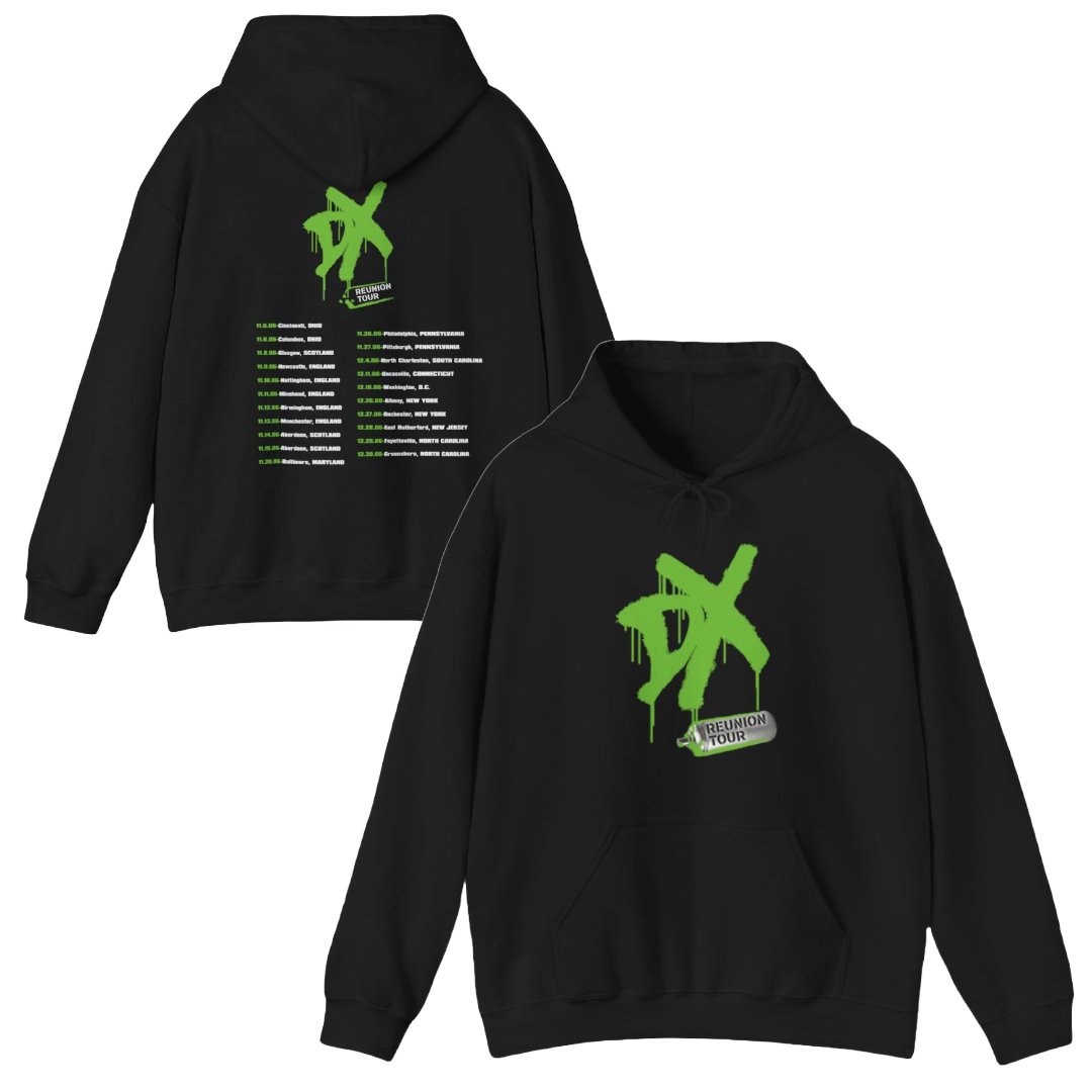 DX D-Generation X 2008 Reunion Tour Black Pullover Hoody – Extreme ...