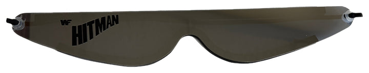 Hitman WWF Logo Silver Bret Hart Wrap Around Shades Sunglasses ...