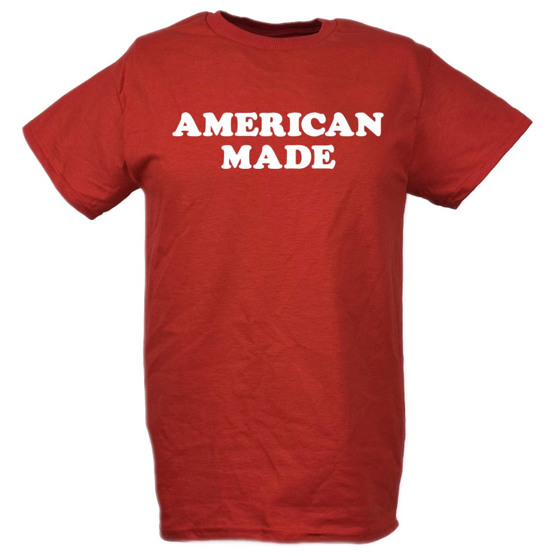 Hulk Hogan American Made Red T-shirt – Extreme Wrestling Shirts