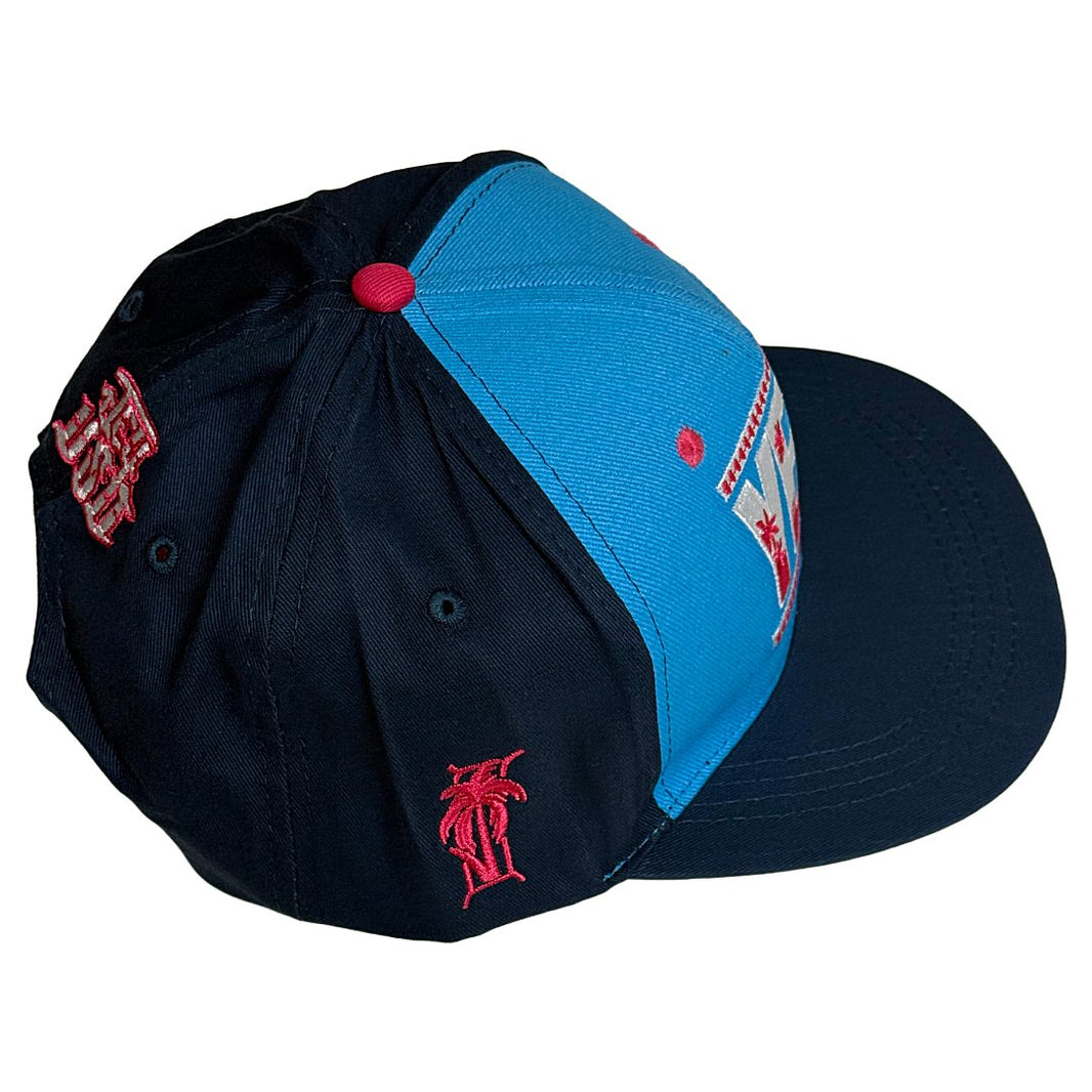 Jey Uso Yeet Blue and Pink Baseball Hat – Extreme Wrestling Shirts