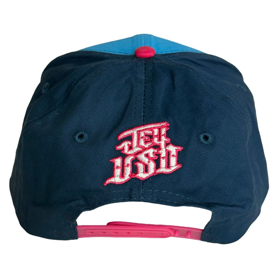 Jey Uso Yeet Blue and Pink Baseball Hat – Extreme Wrestling Shirts