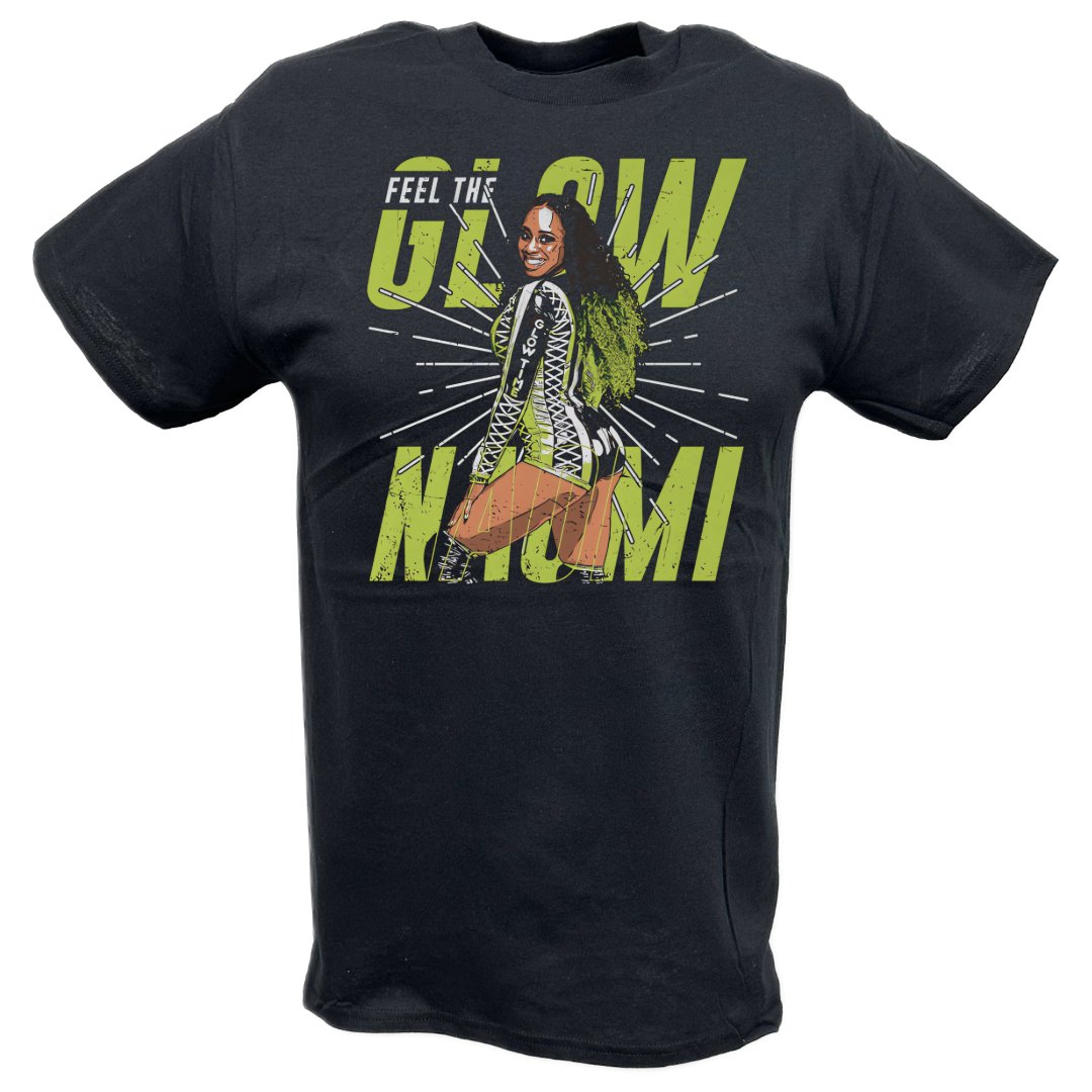 Naomi Feel The Glow T-shirt – Extreme Wrestling Shirts