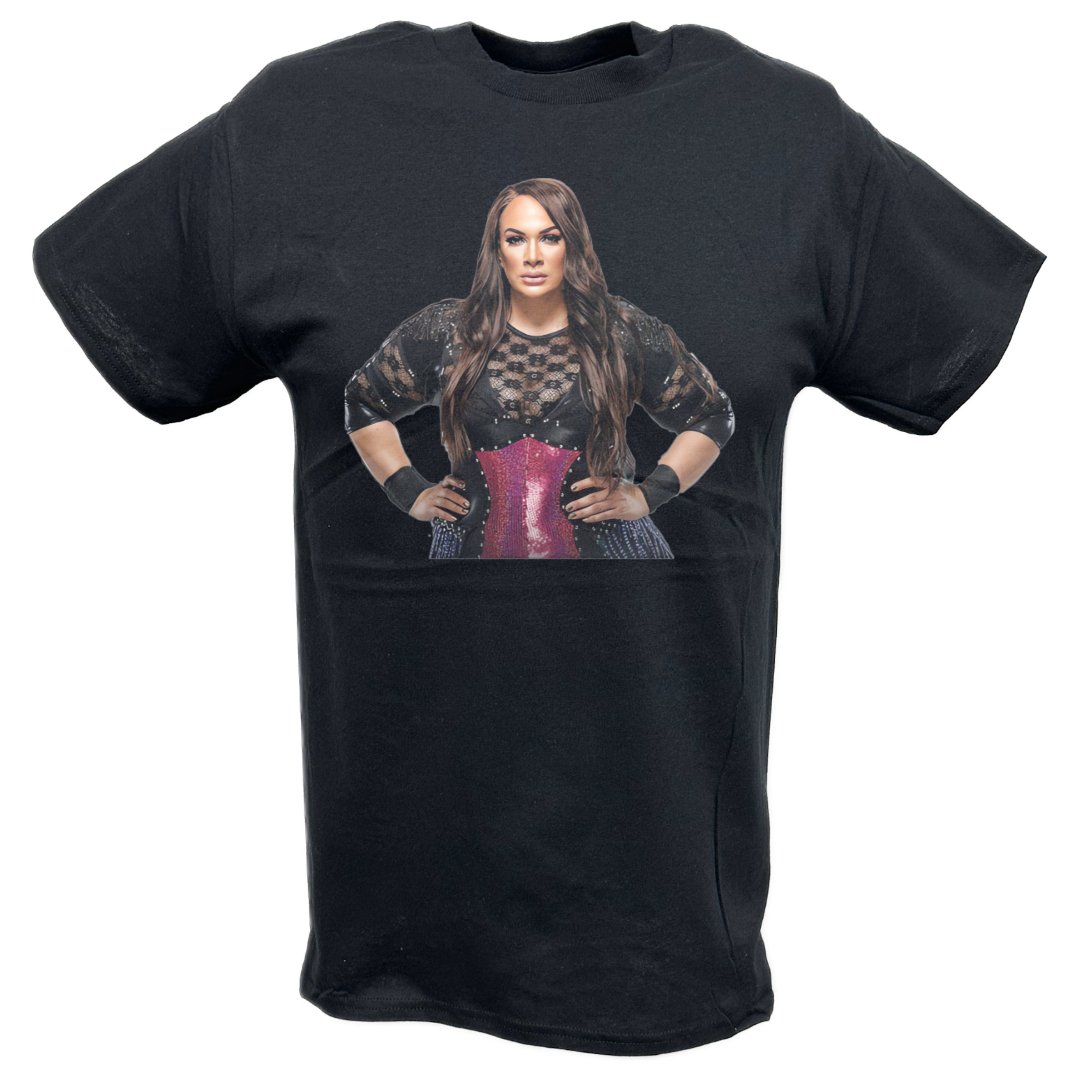 Nia Jax Staredown Black T-shirt – Extreme Wrestling Shirts