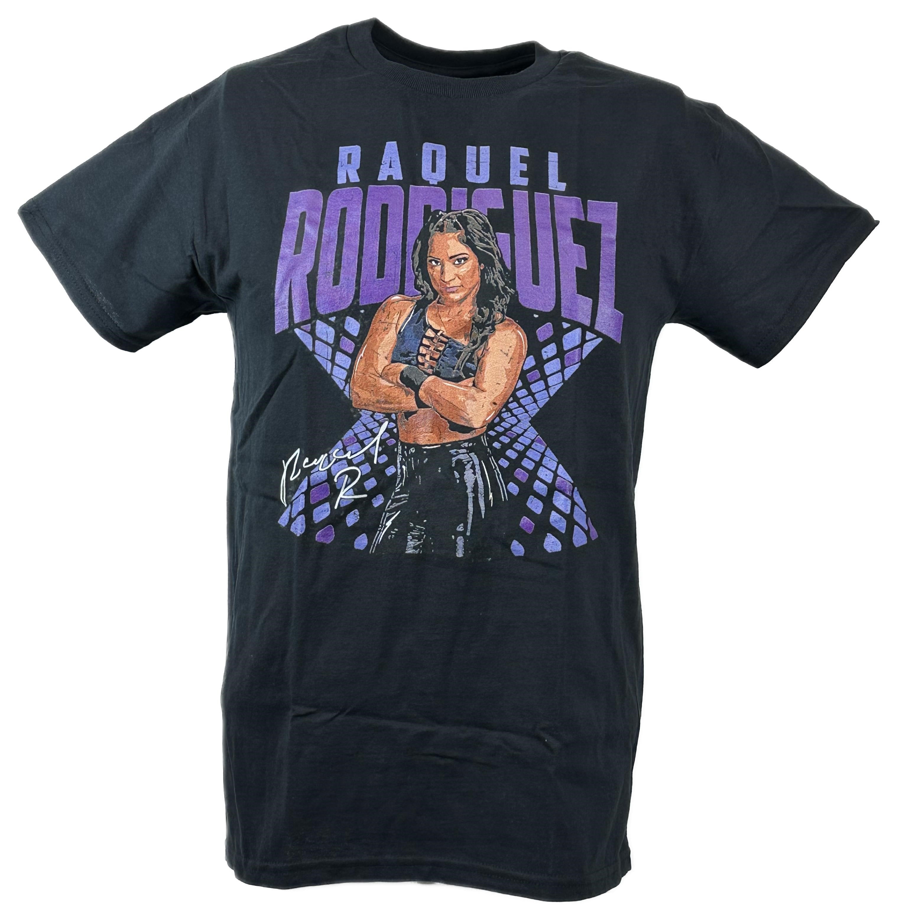 Raquel Rodriguez Power Pose Black T-shirt – Extreme Wrestling Shirts