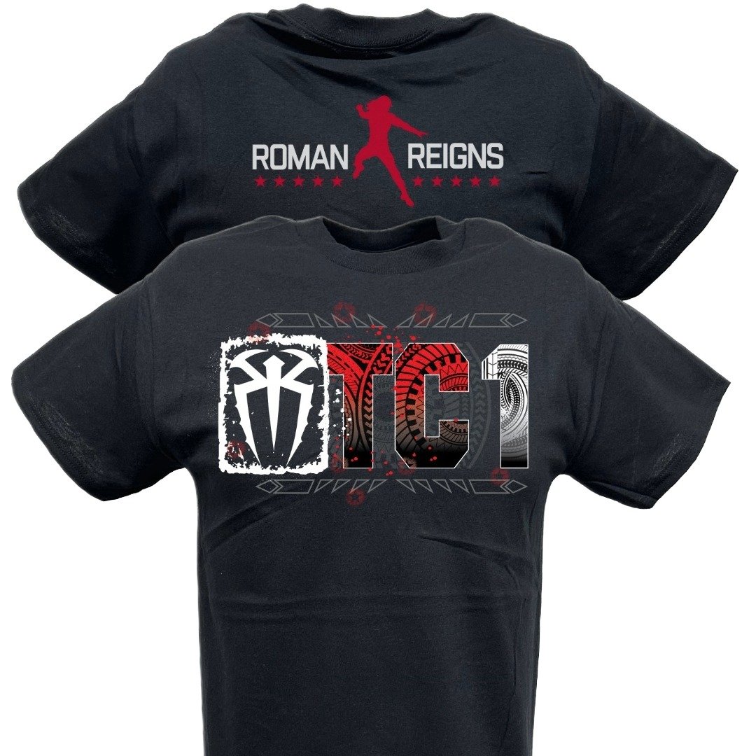 Roman Reigns OTC1 Original Tribal Chief T-shirt – Extreme Wrestling Shirts