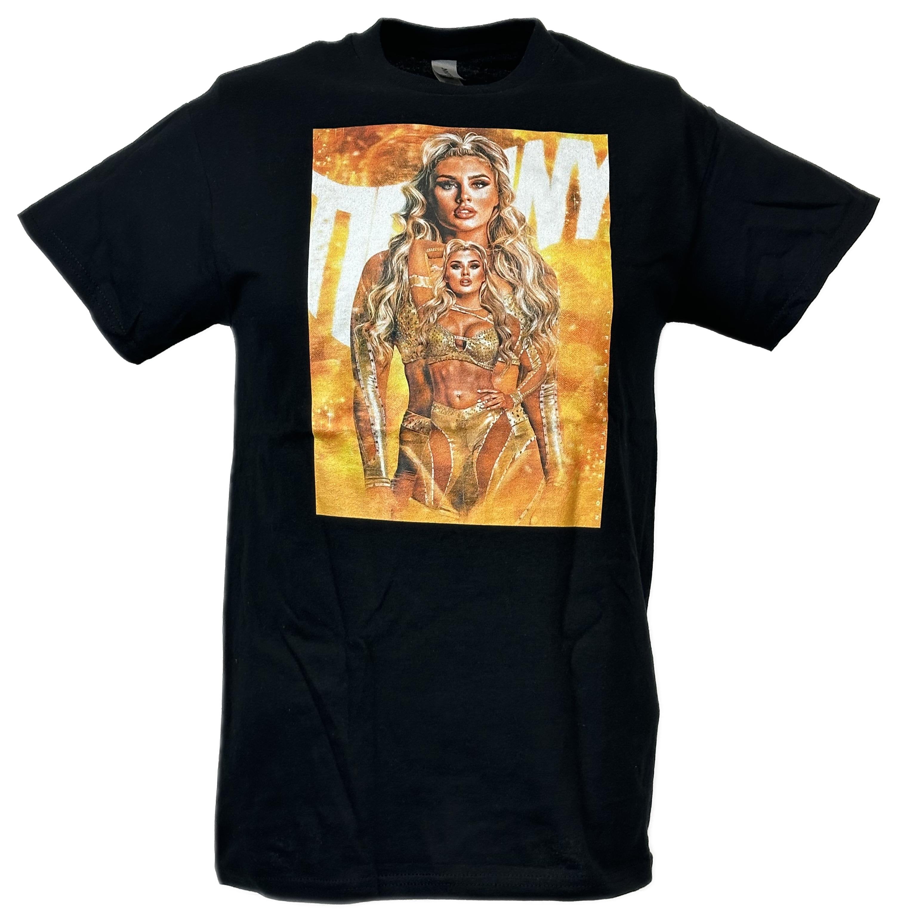 Tiffany Stratton Poster Print Black T-shirt – Extreme Wrestling Shirts